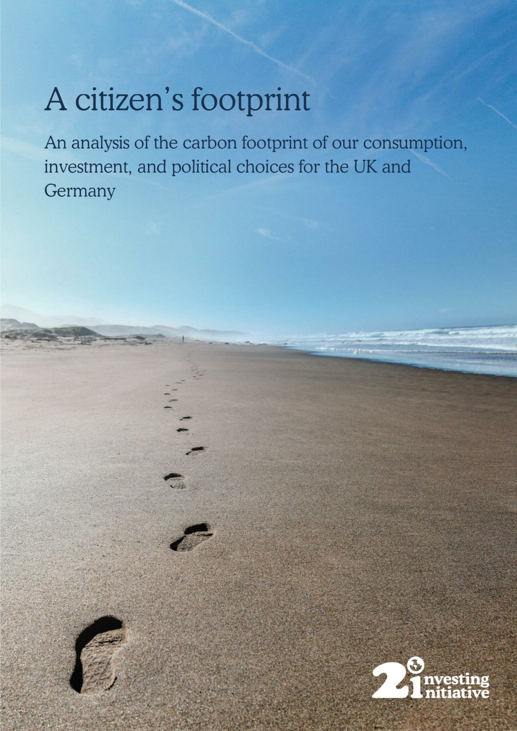A Citizen’s Footprint: An analysis of the carbon footprint of ...